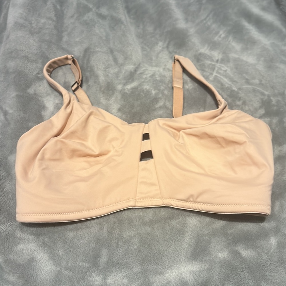 Spanx Low Profile Cushioned Wireless Minimizer Bra - Gem